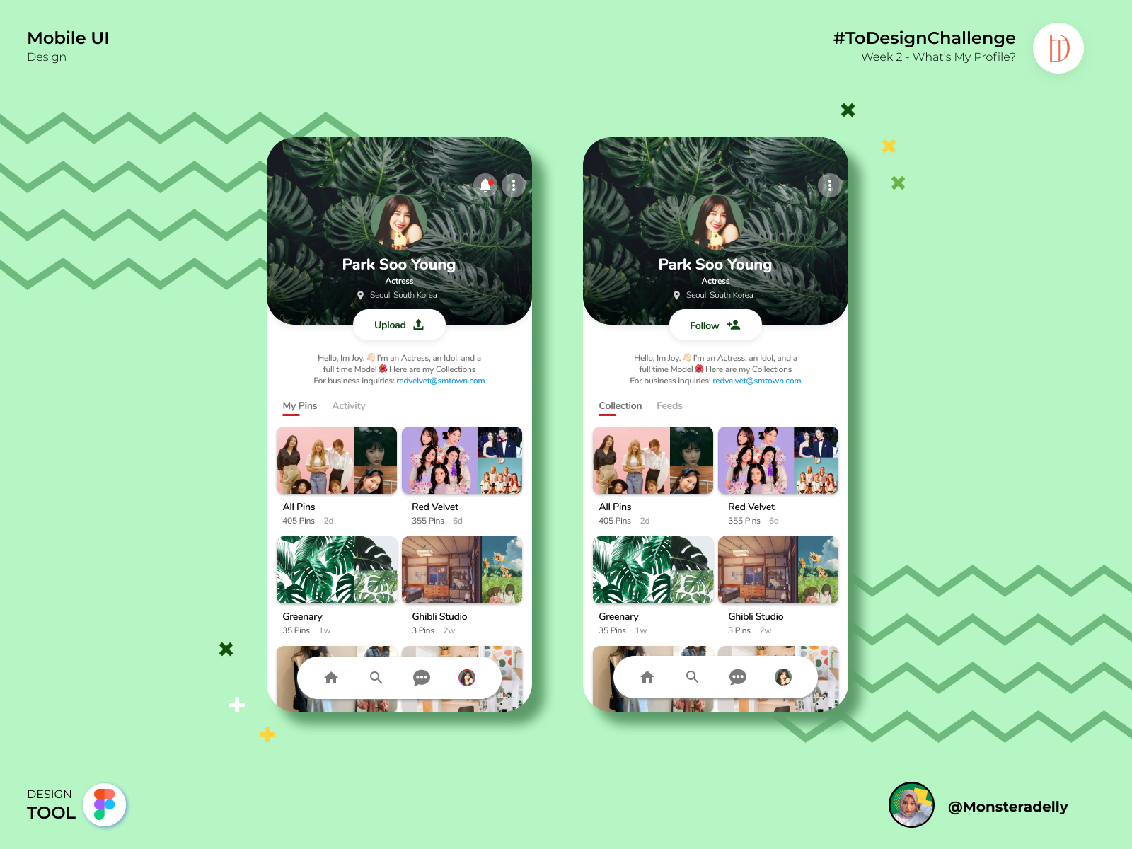 Redesign Pinterest Profile by Basya Fitria Janiary on Dribbble