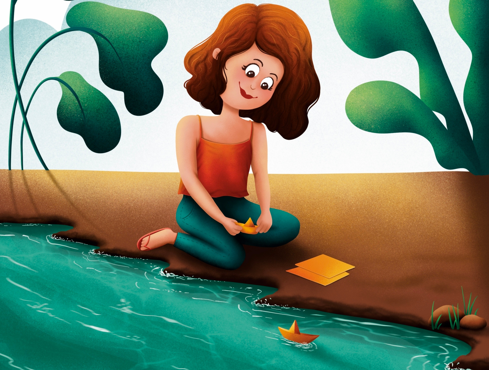 Reliving Childhood by Sabita Mohanty on Dribbble
