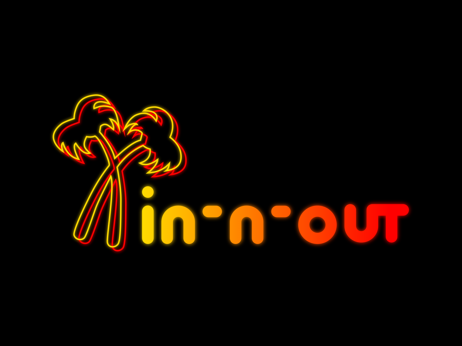 In-N-Out Redesigned Logo by Catherine Waczek on Dribbble