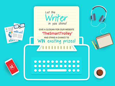 Slogan Contest by vinod singh on Dribbble