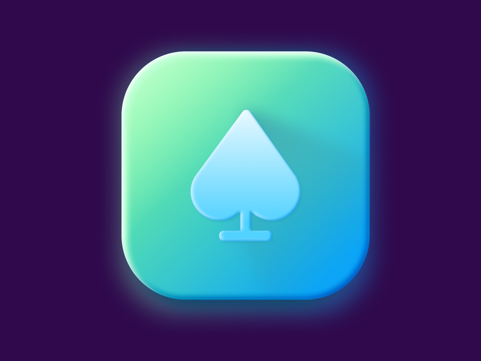 Spades icon app by Quang Phan on Dribbble