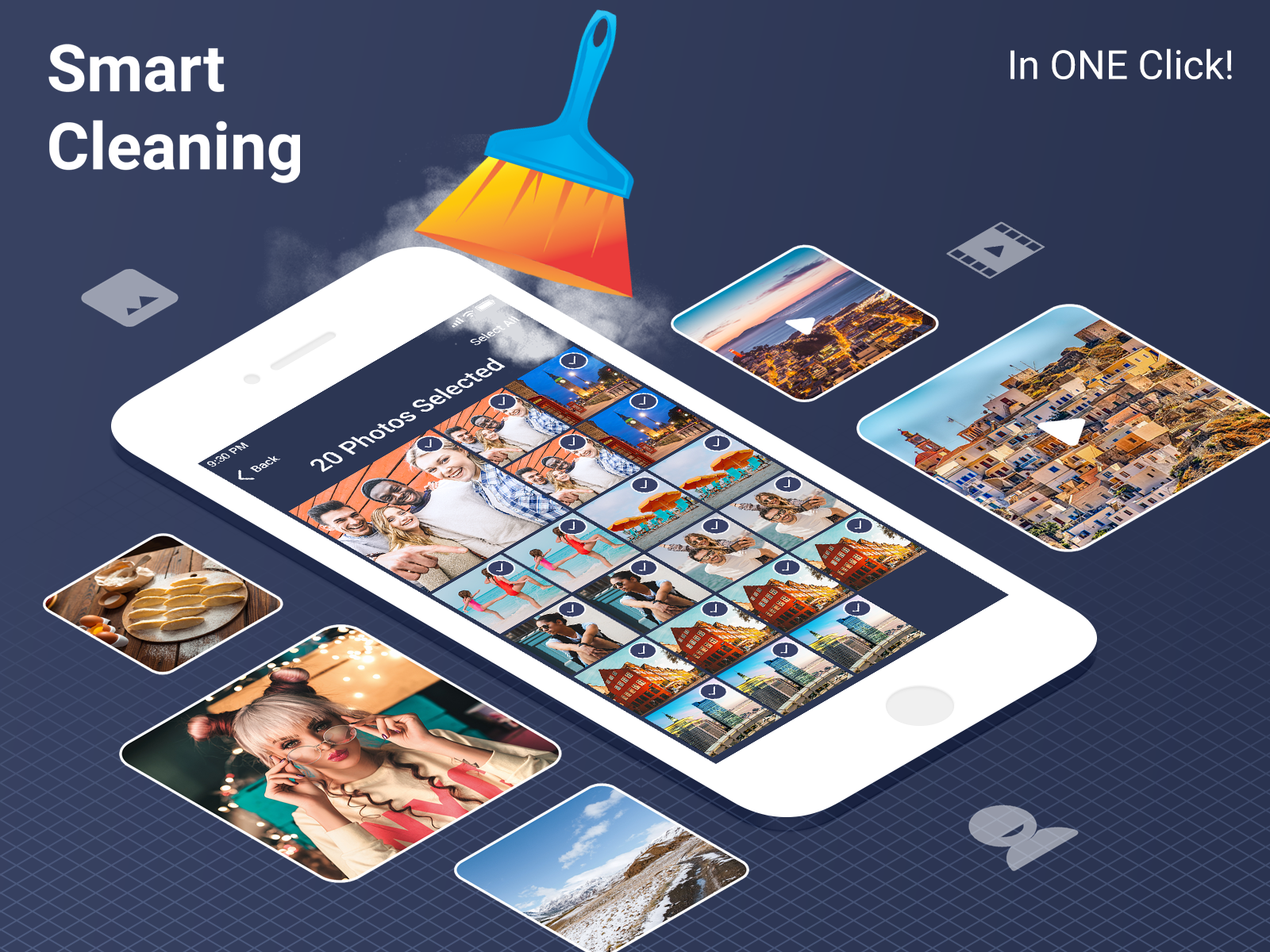 Smart Cleaner App by Chintan Ravani on Dribbble