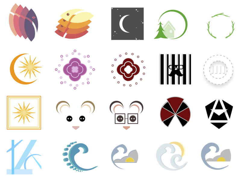 Assorted Logo Designs by Summer Huddleston on Dribbble