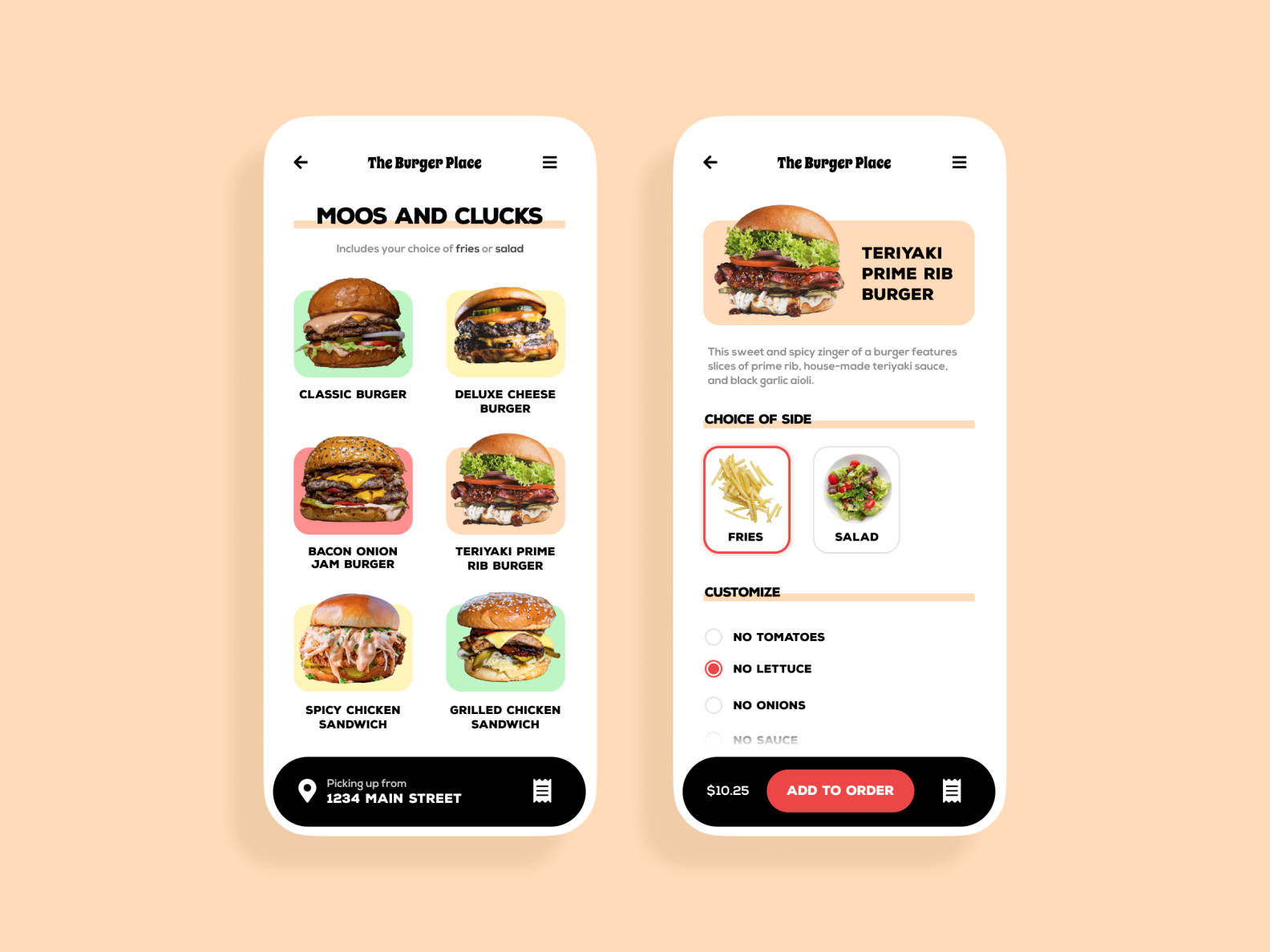Dailyui 43 Fooddrink Menu By Kelsey Abbate On Dribbble