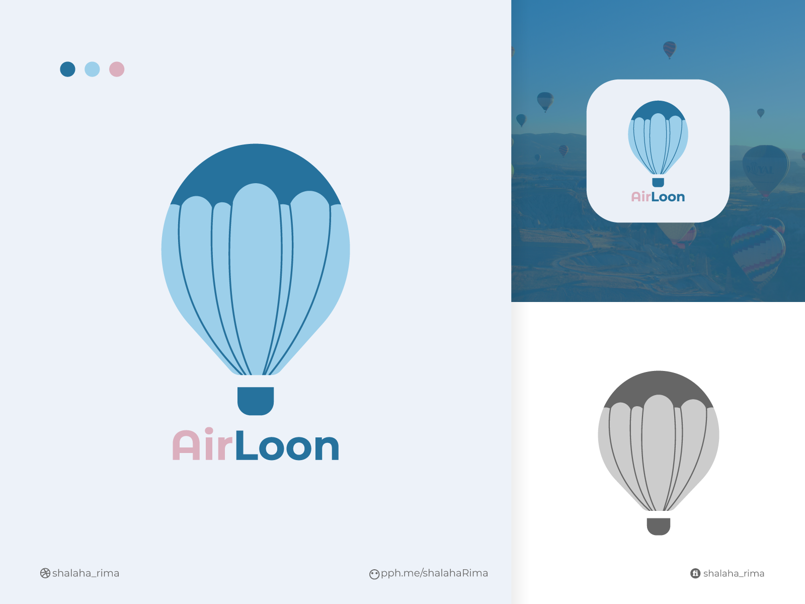 AirLoon Logo - App Icon Logo by Shalaha_Rima on Dribbble