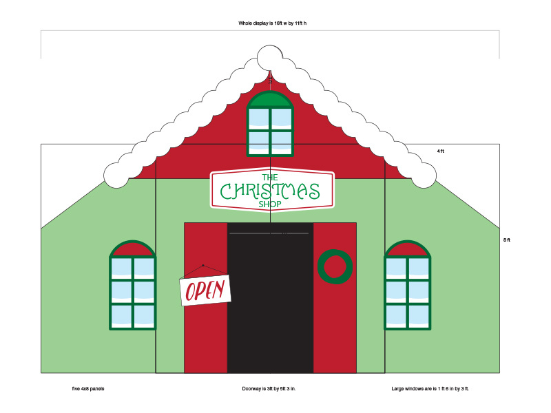 Christmas Pageant Set Design by Maria Black on Dribbble