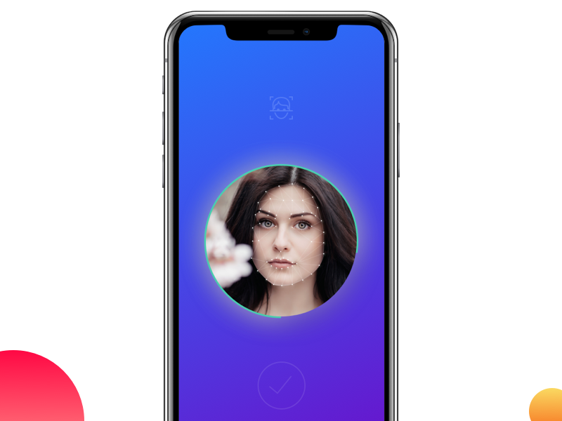 Face ID Scan by Shabir Gilkar on Dribbble