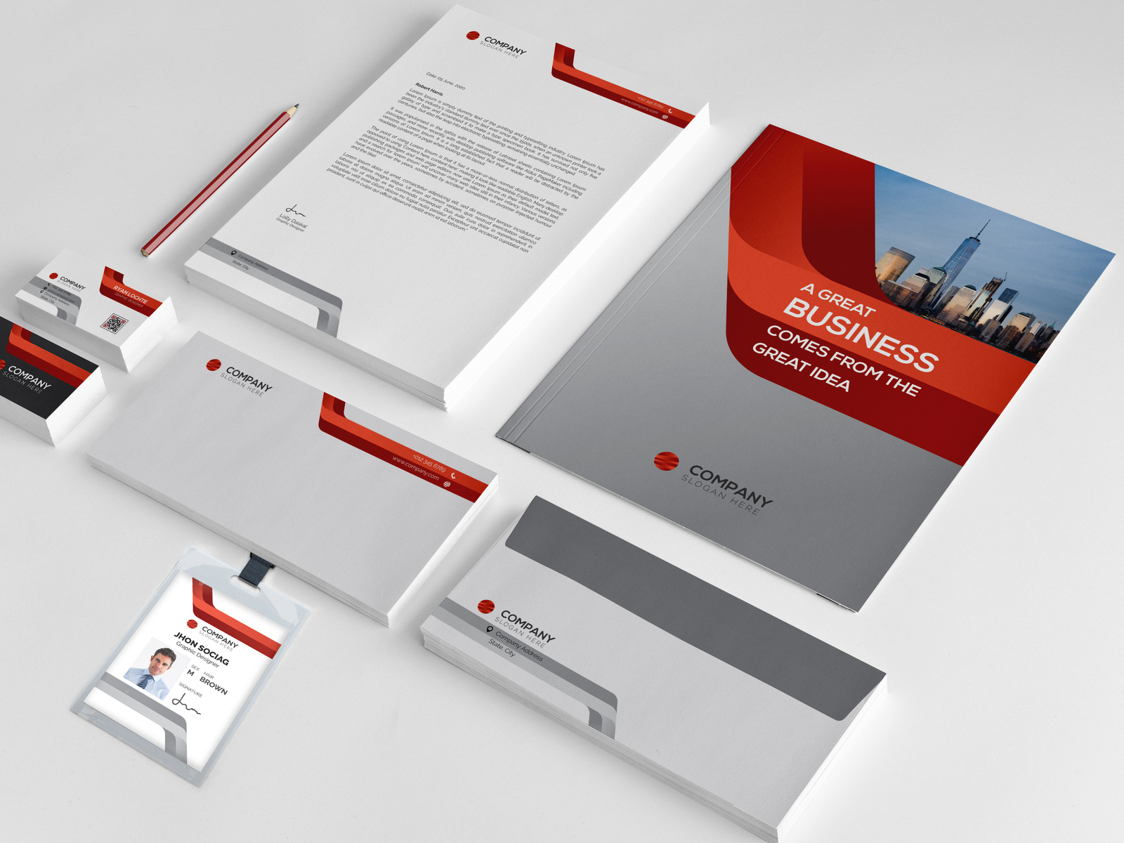 Corporate Branding Identity by M H Rasel on Dribbble