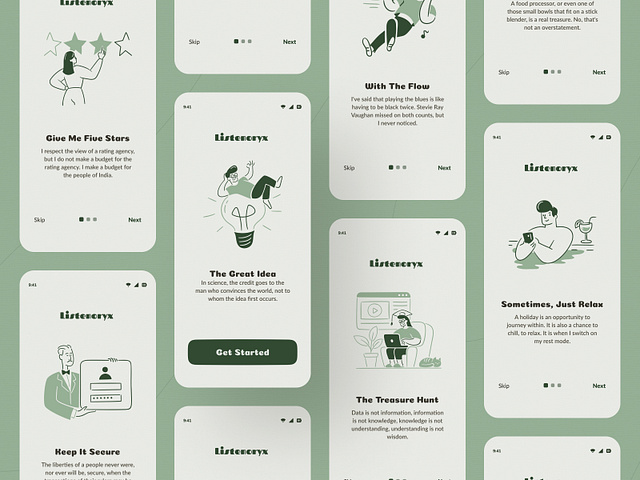 Onboarding designs, themes, templates and downloadable graphic elements ...