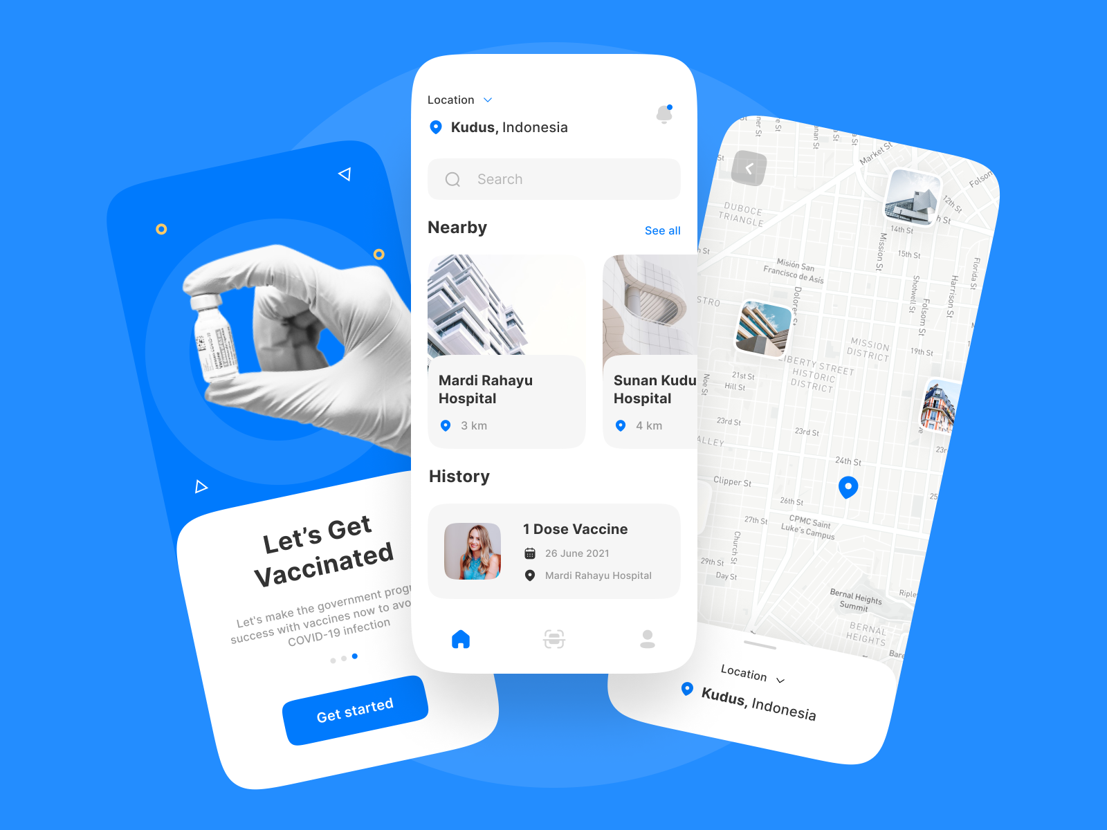 Vaccine App by Product Experience on Dribbble
