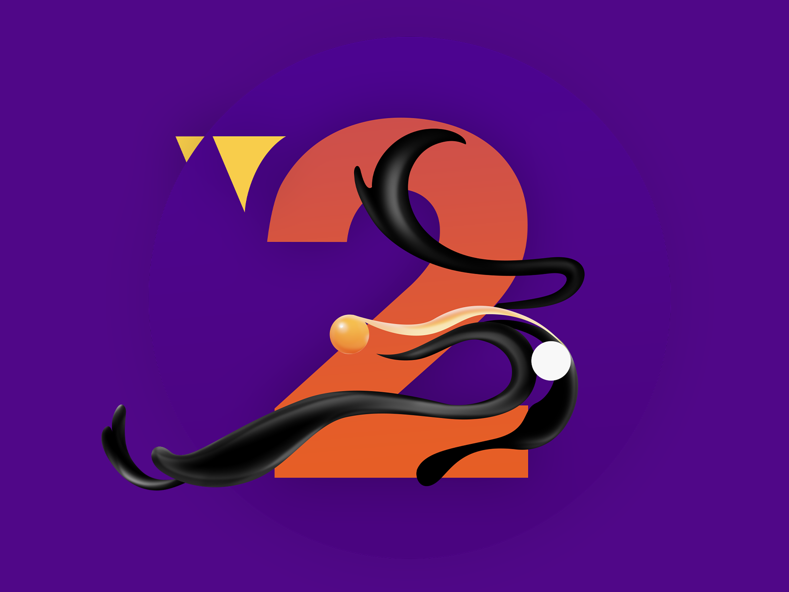 Composition for 2 by Jana Muhairat on Dribbble