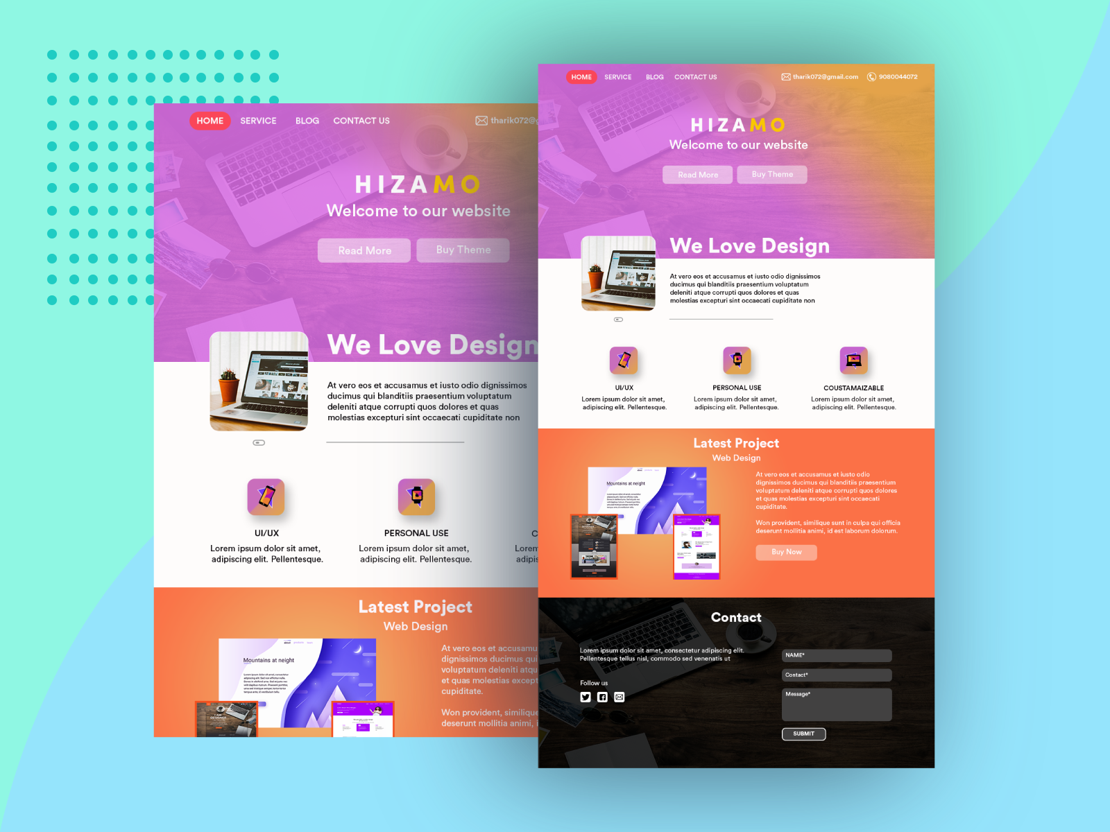 web concept by Design Pearl on Dribbble