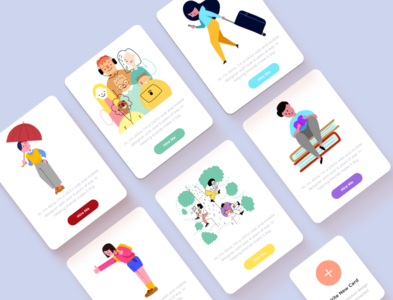 Cards =P by Dinushi Supunsala on Dribbble