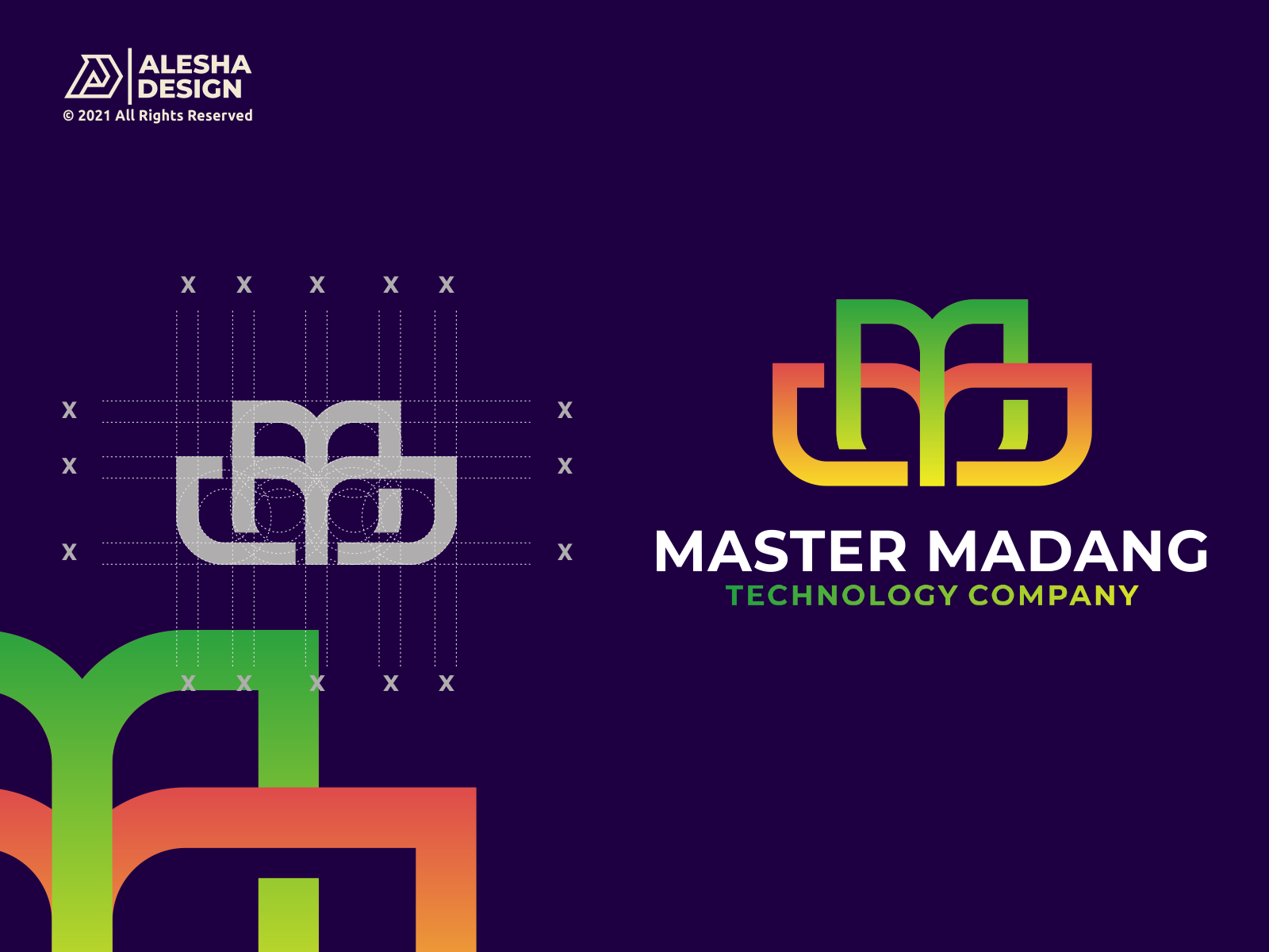 MM Logo Design by alesha design on Dribbble