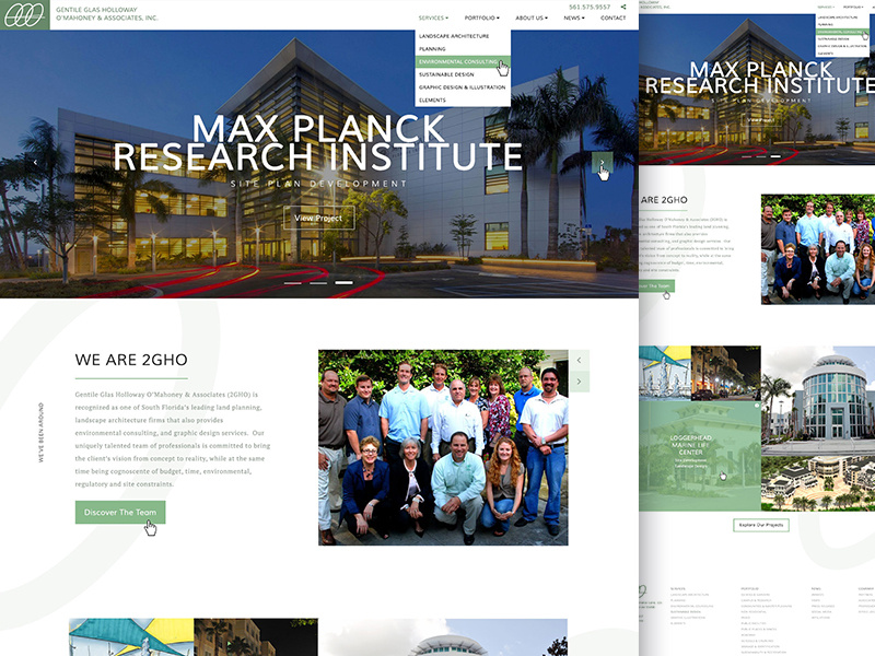 Simple Homepage Concept by Aaron on Dribbble