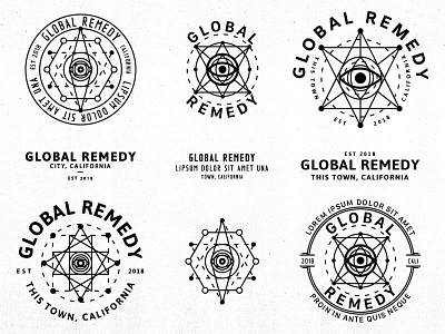 Logo Variations by Aaron on Dribbble