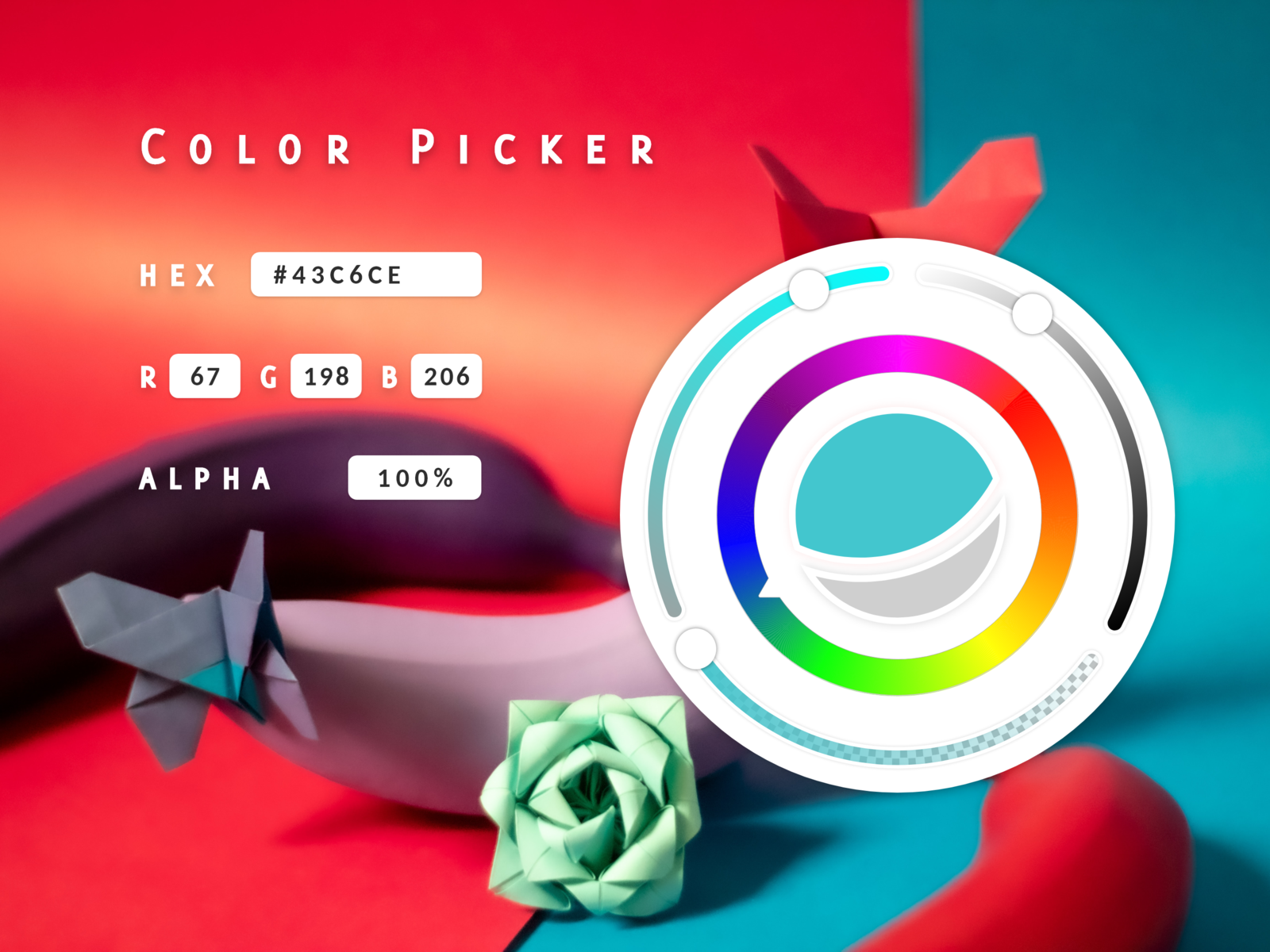 Color Picker by 王聖芬 on Dribbble