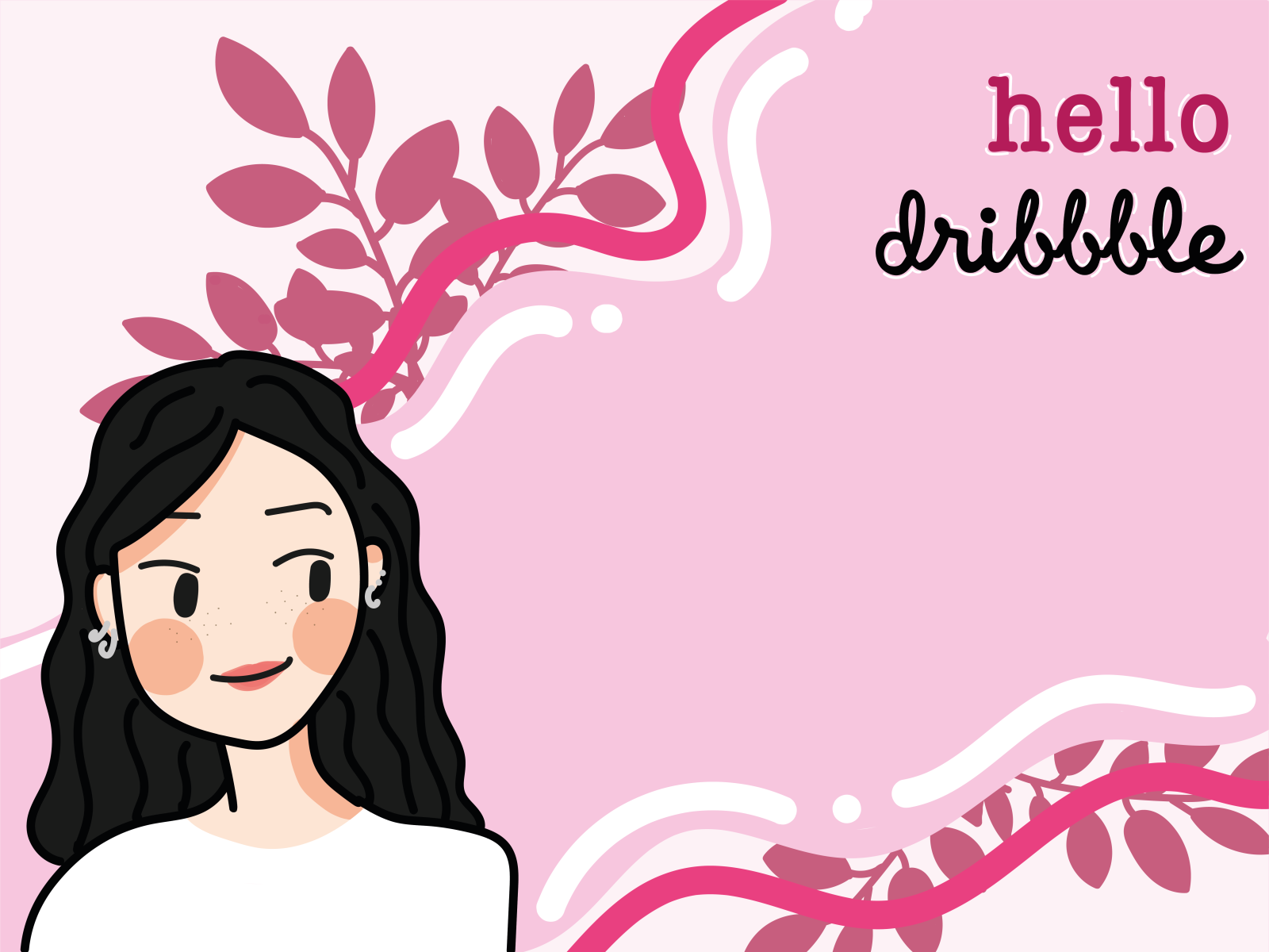 Hello Dribbble! by Simru Goven on Dribbble