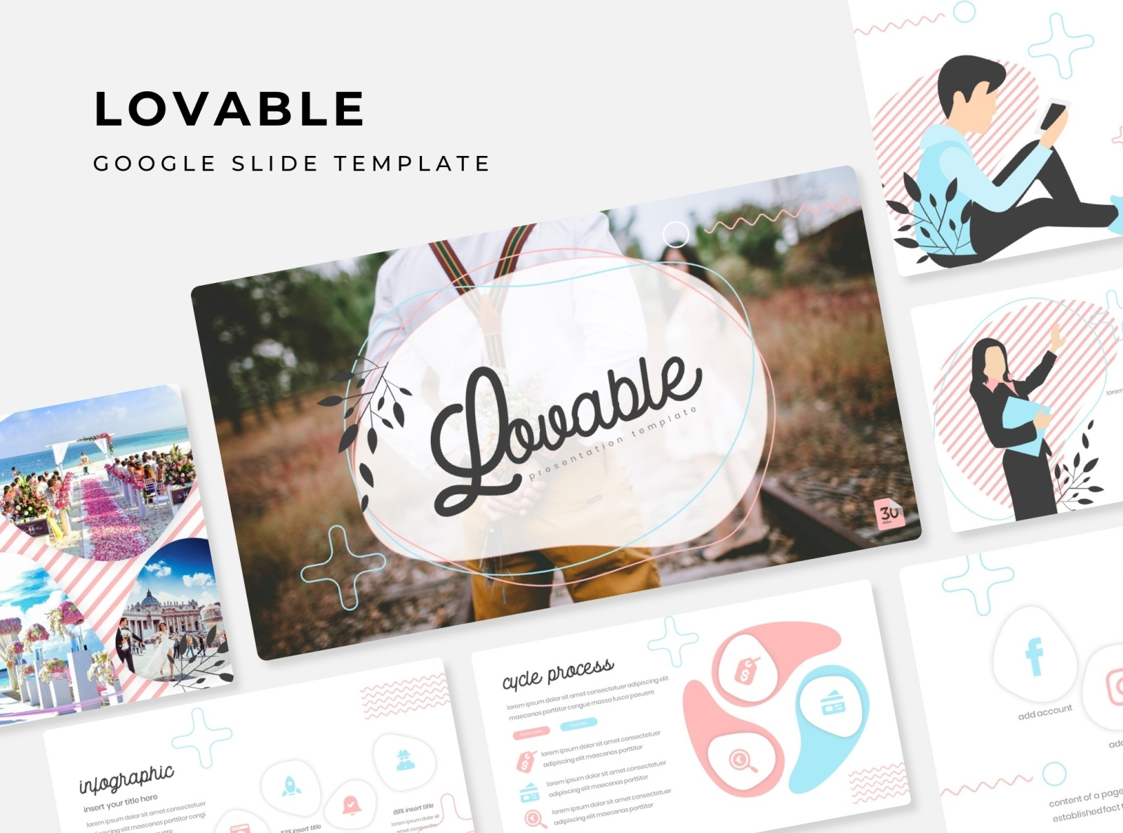 Lovable Google Slide Template by ianmikraz on Dribbble