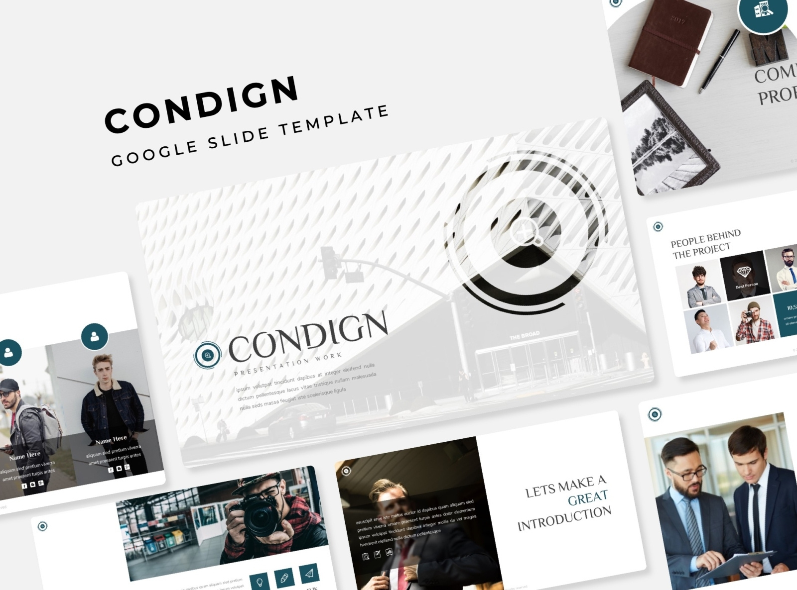Condign Google Slide Template by ianmikraz on Dribbble