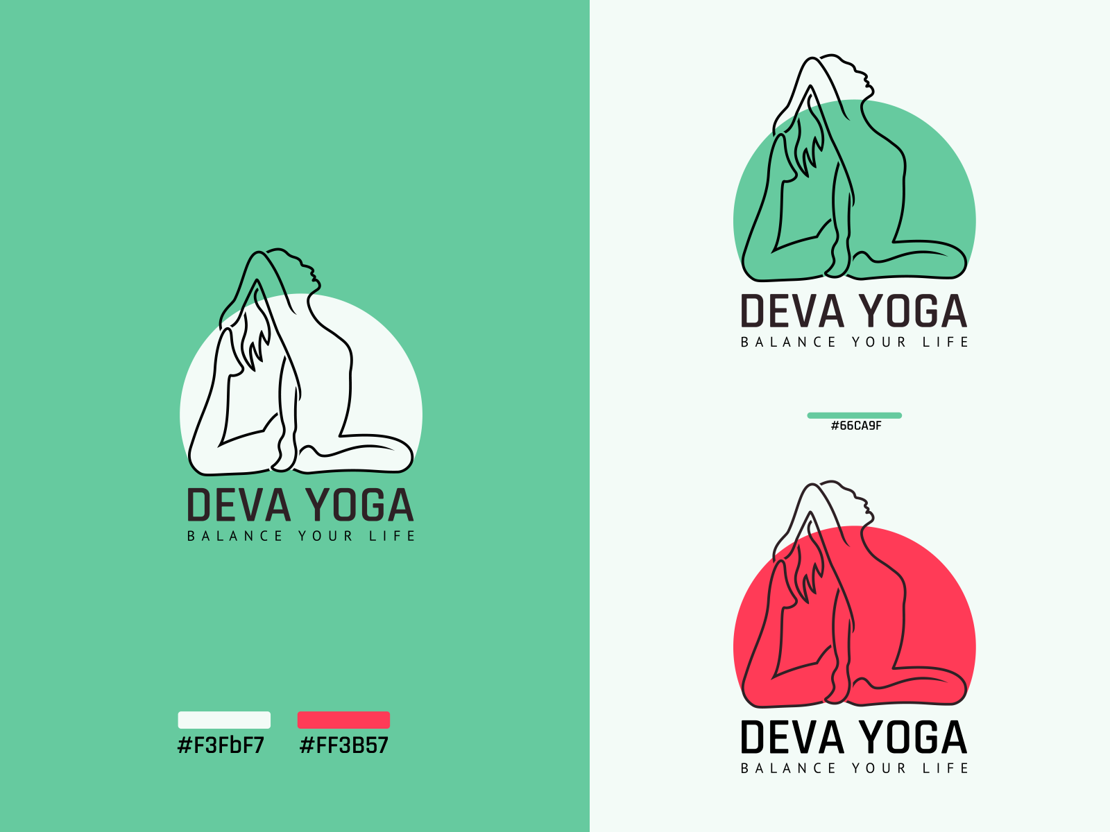 DEVA YOGA by Saidur Rahman on Dribbble