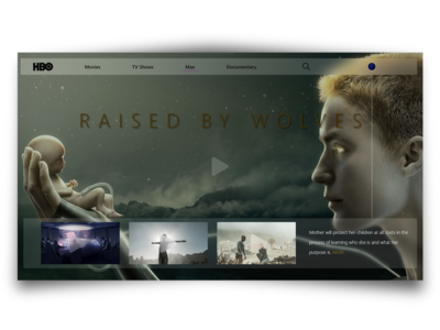 HBO UI Design by Otshepeng_Oscar on Dribbble