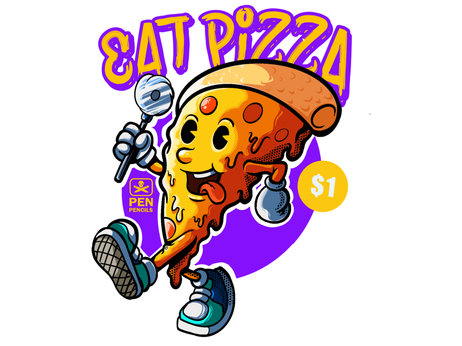 pizza time by Penpencils on Dribbble