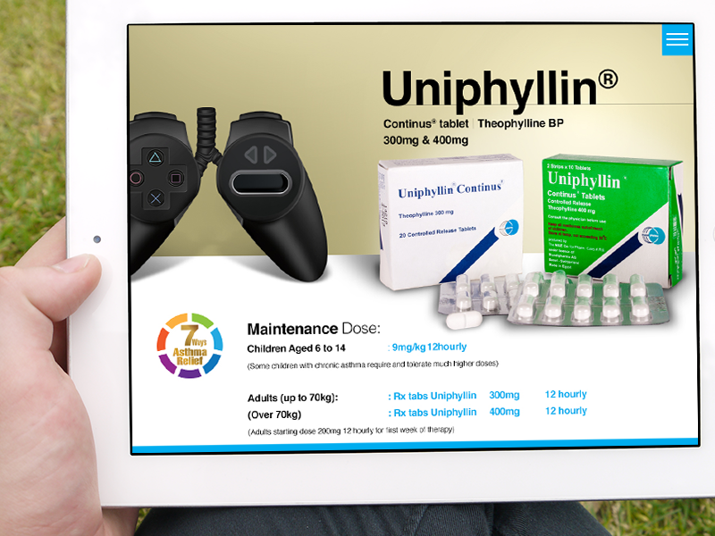 Uniphillin eDetailing by Marek Jan on Dribbble