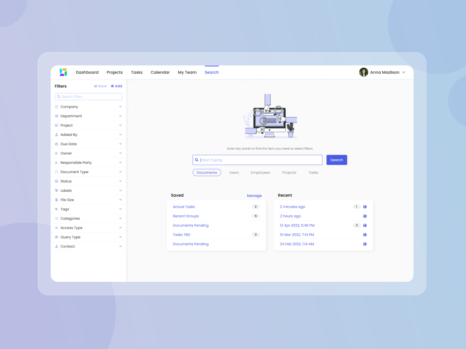 Advanced Search by Valery Lyakhova on Dribbble