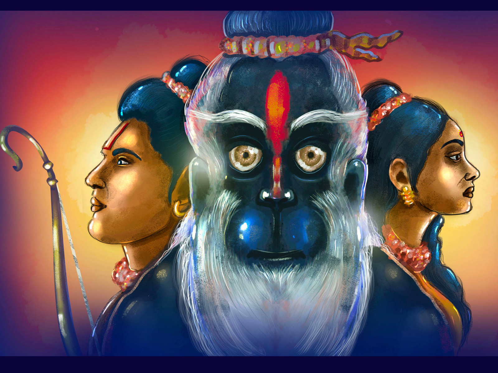 Ramayana by Varad Raj G.K. Acharya on Dribbble