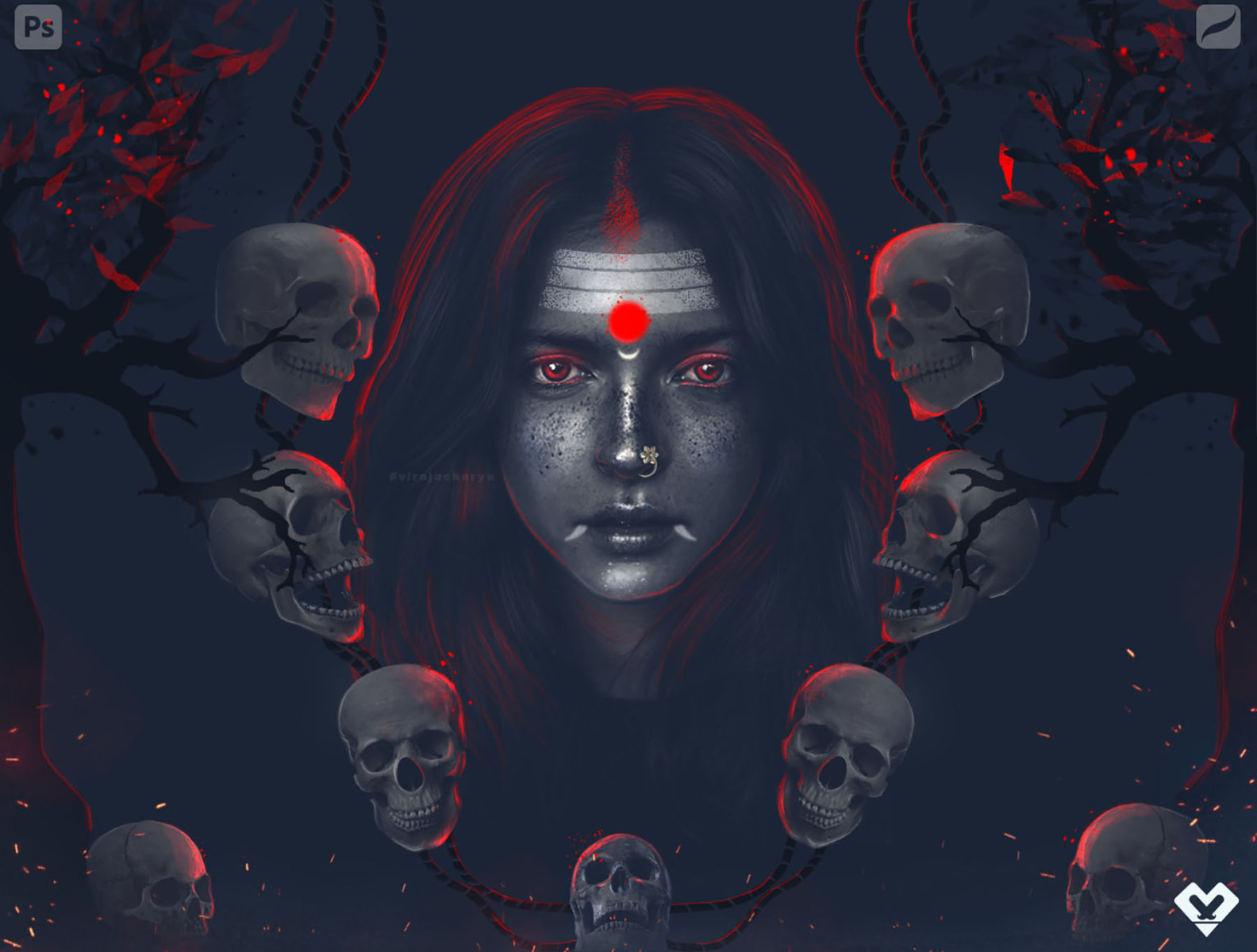 Devi by Varad Raj G.K. Acharya on Dribbble