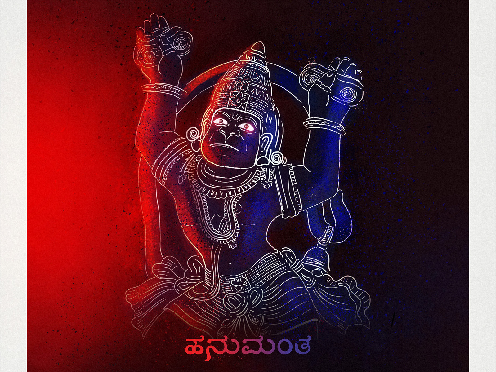 Hanuman1 by Varad Raj G.K. Acharya on Dribbble