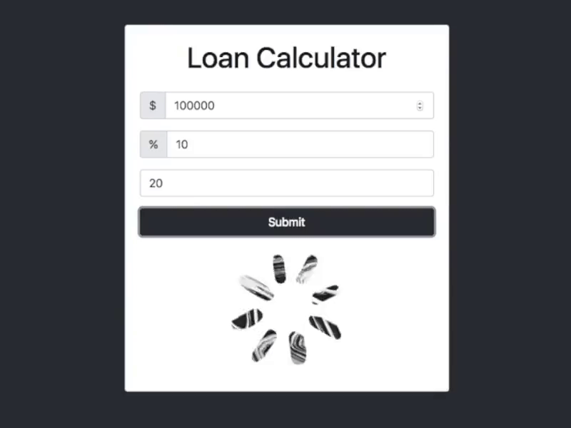 Illustrated form event loader by Brandon Herford on Dribbble