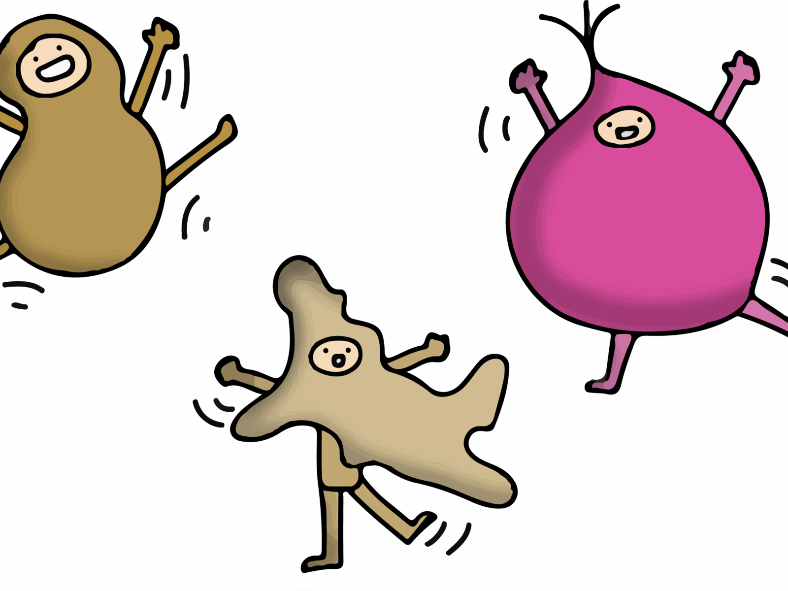 Dancing Food by Vem Chatoyan on Dribbble