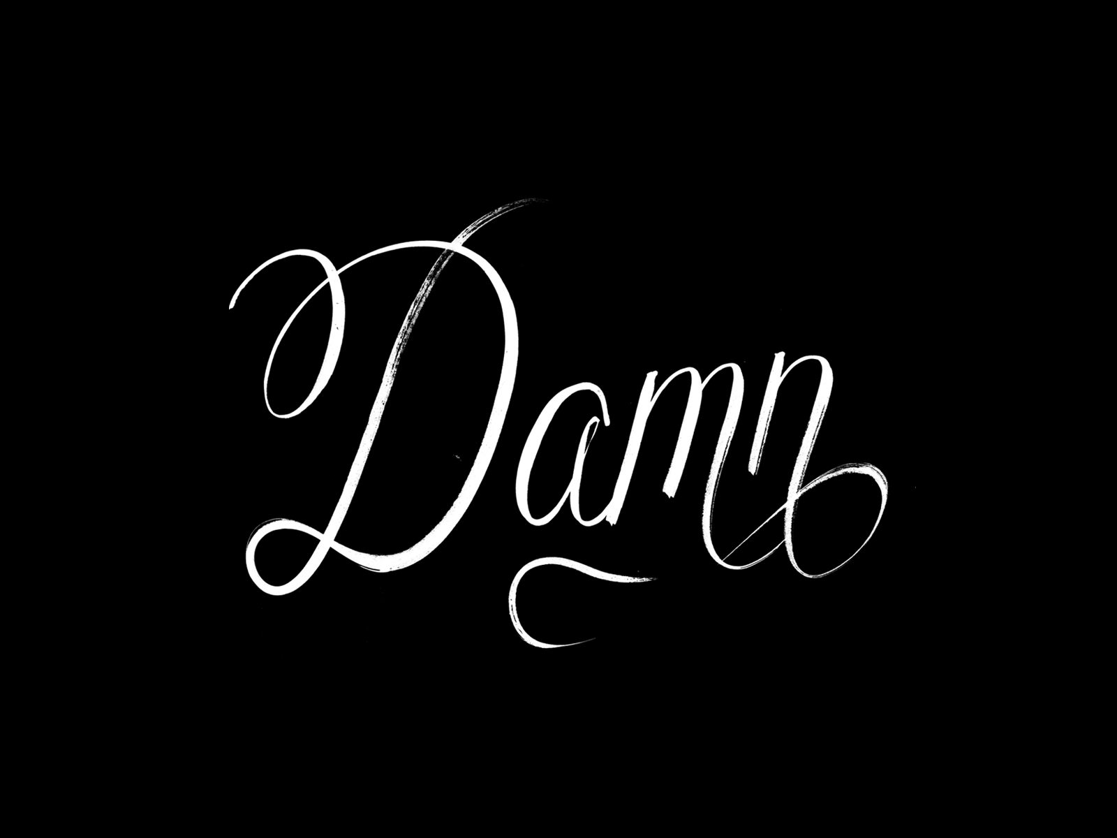 Damn by Arthur W. Presser on Dribbble