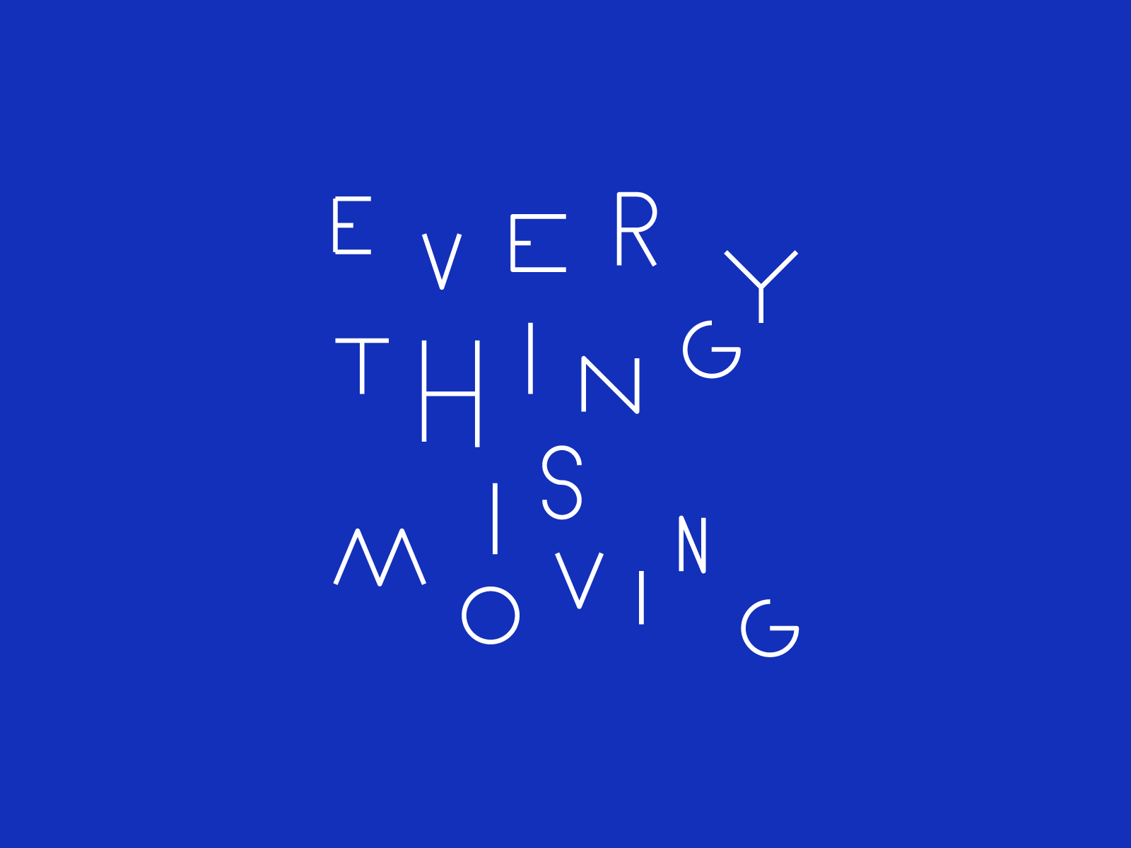 Everything is moving by Arthur W. Presser on Dribbble