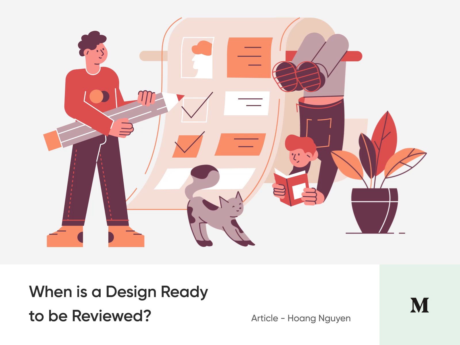 #Article 4 - When is a Design Ready to Deliver? by Hoang Nguyen on Dribbble