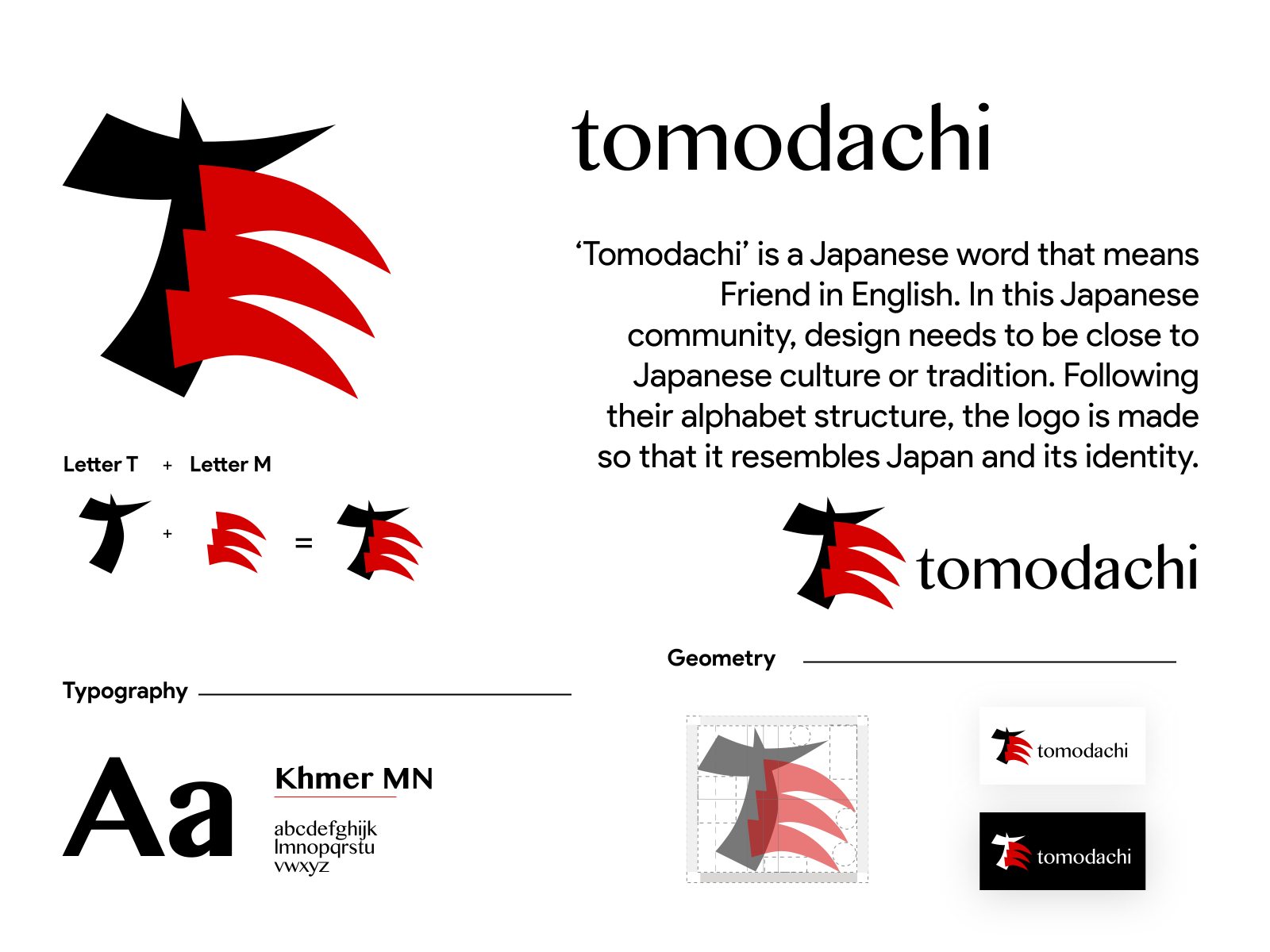 Logo Design 'Tomodachi' by Rahman Nayan on Dribbble