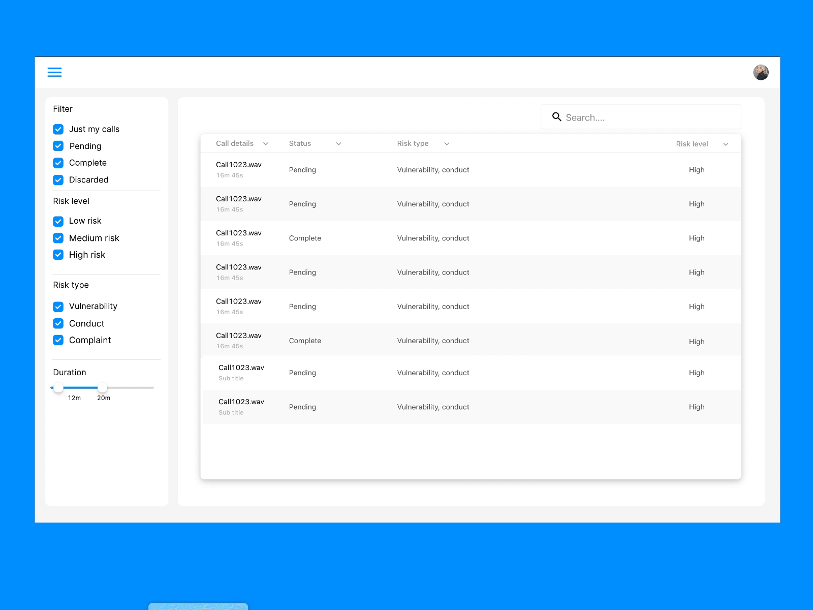Browse thousands of Slide Out Menu images for design inspiration | Dribbble