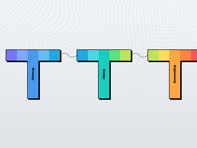 T-shaped by Benek Lisefski on Dribbble