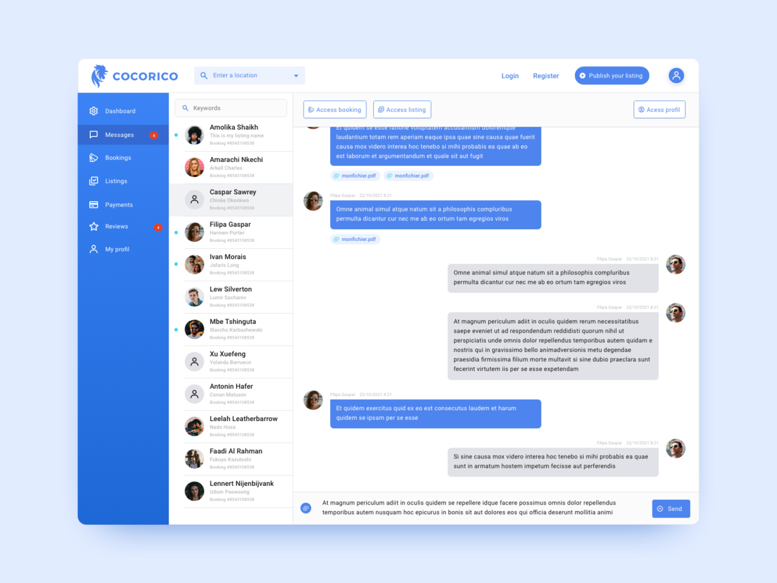 Dribbble - message.jpg by Adrien DONOT