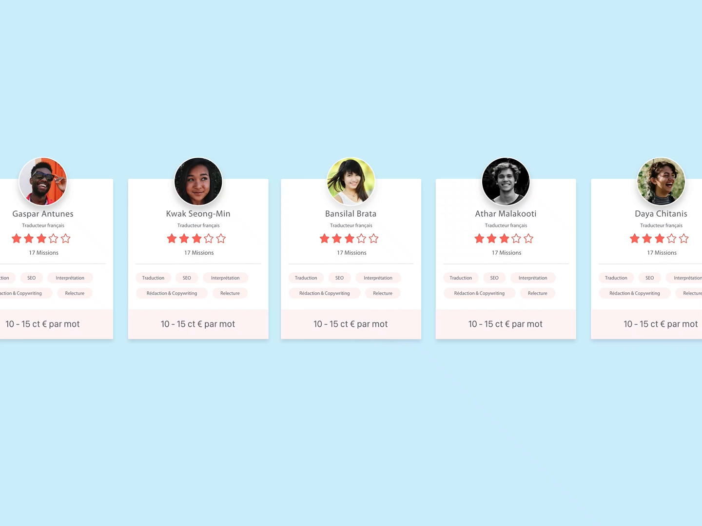 3D listing card by Adrien DONOT for Cocolabs on Dribbble