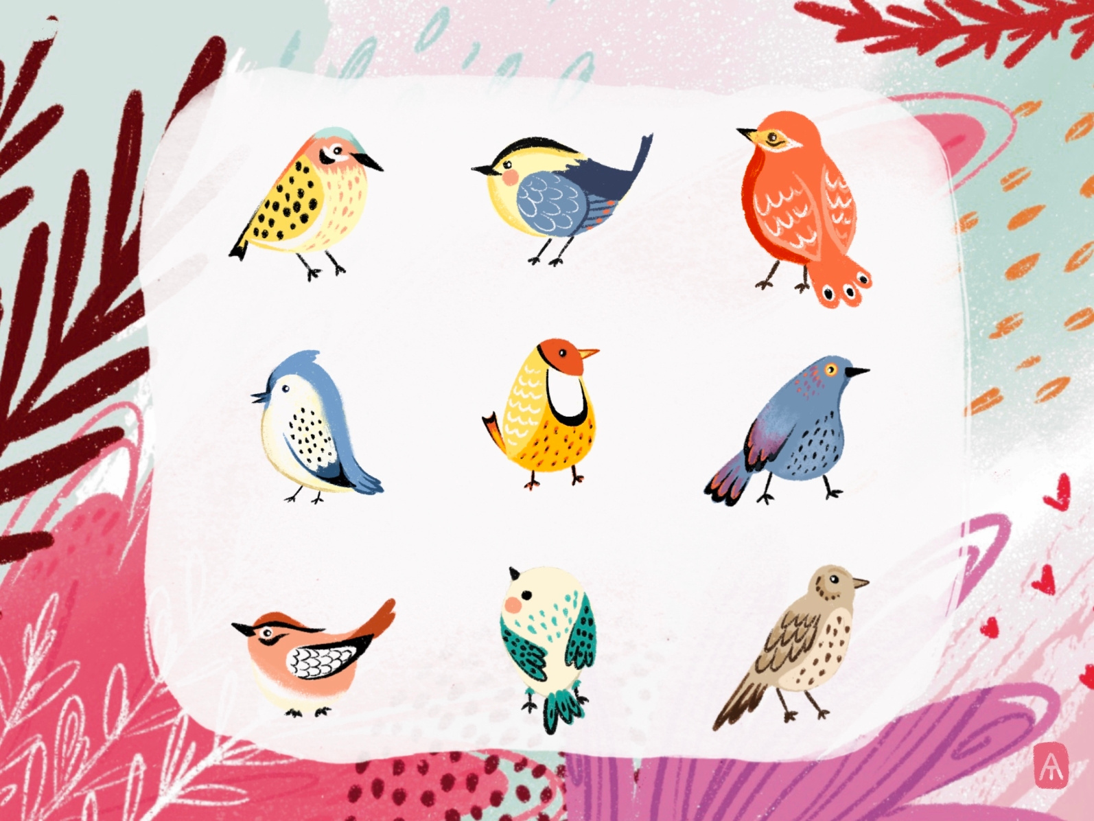 Birds by Anku Tim on Dribbble