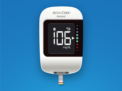 Accu-Chek Instant by Ray Massie on Dribbble