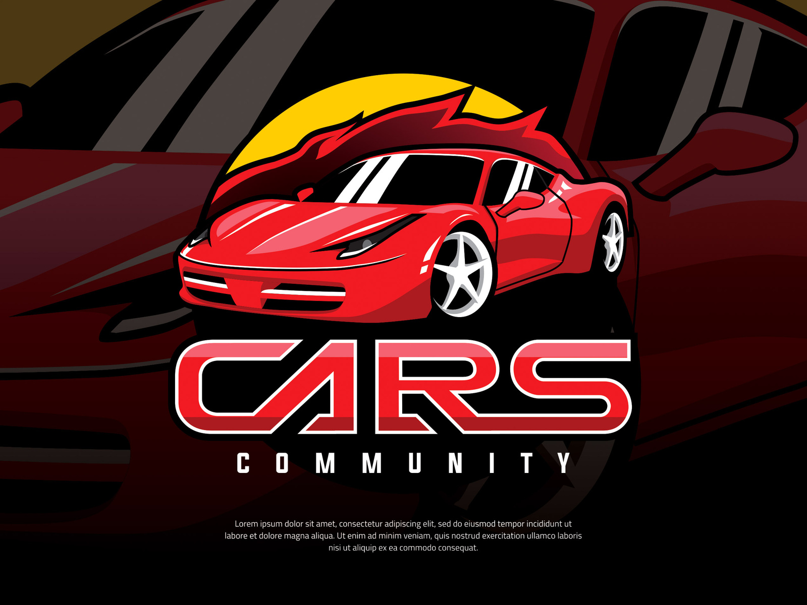 E-Sport Style Logo for Car Community by ridwan taufik on Dribbble