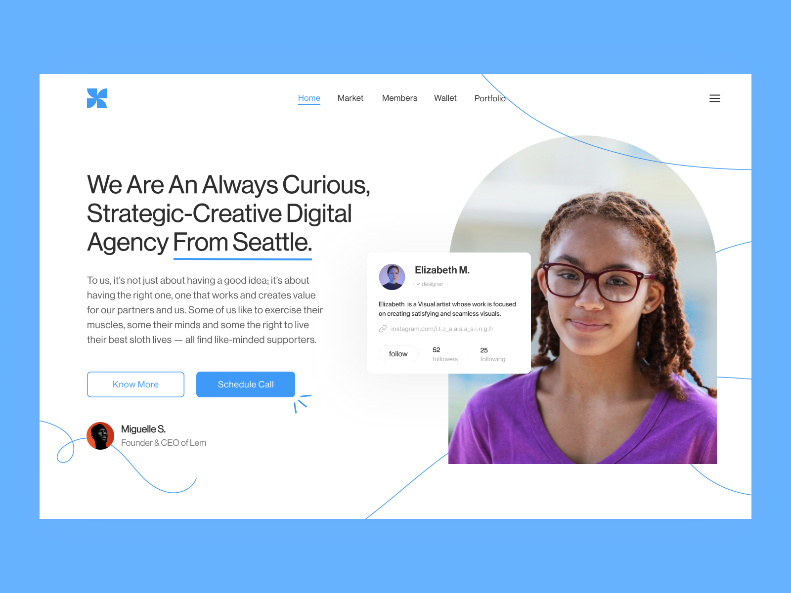 Lem Design Studio by Aasa on Dribbble