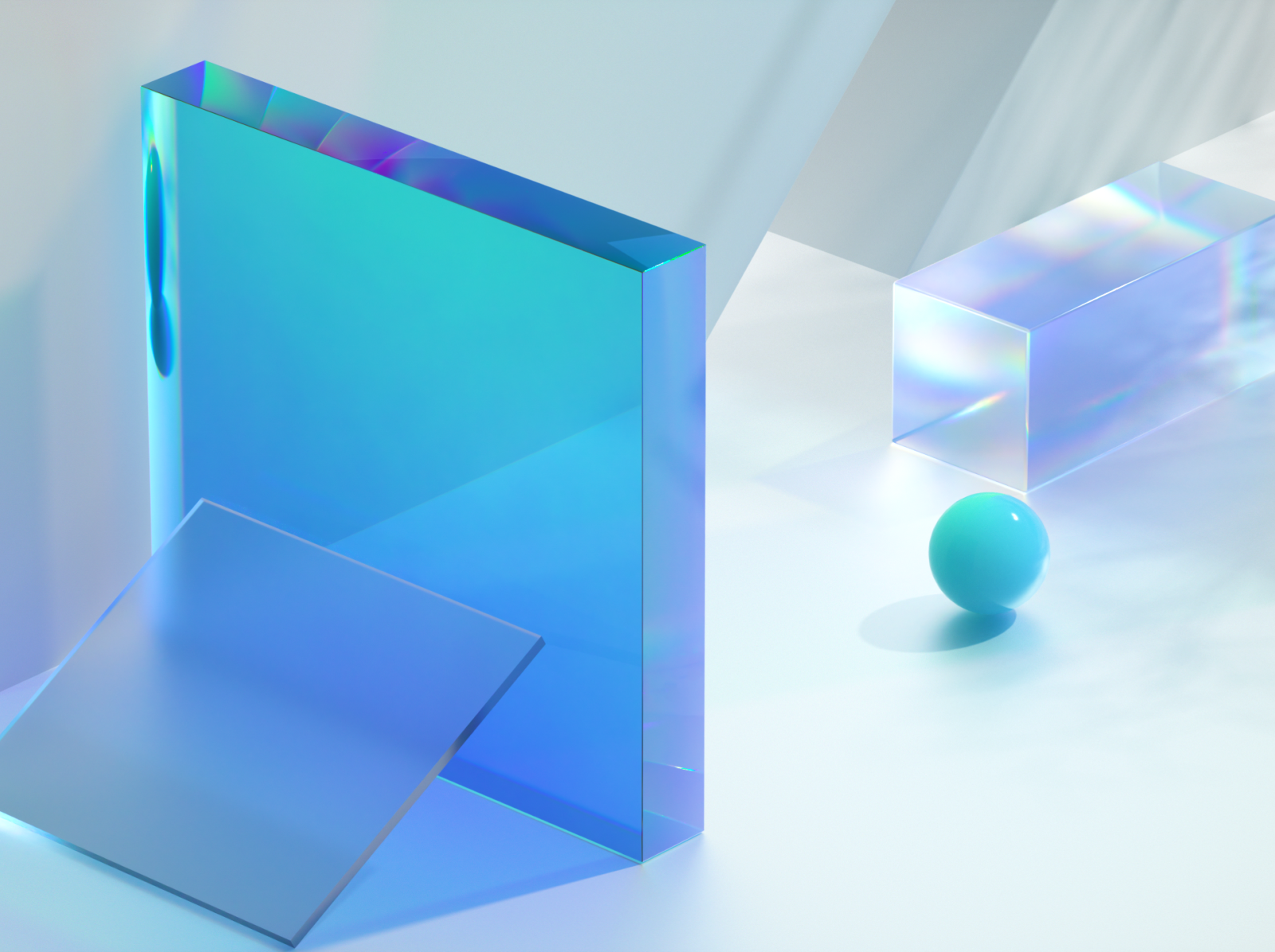 Glass art by RuoMU on Dribbble