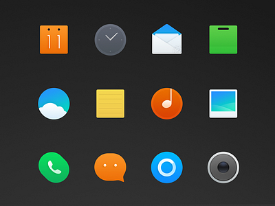 ZUI Icons by haijianliu on Dribbble