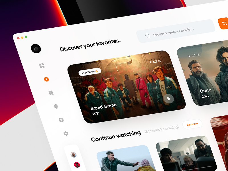 Browse thousands of Netflix images for design inspiration | Dribbble