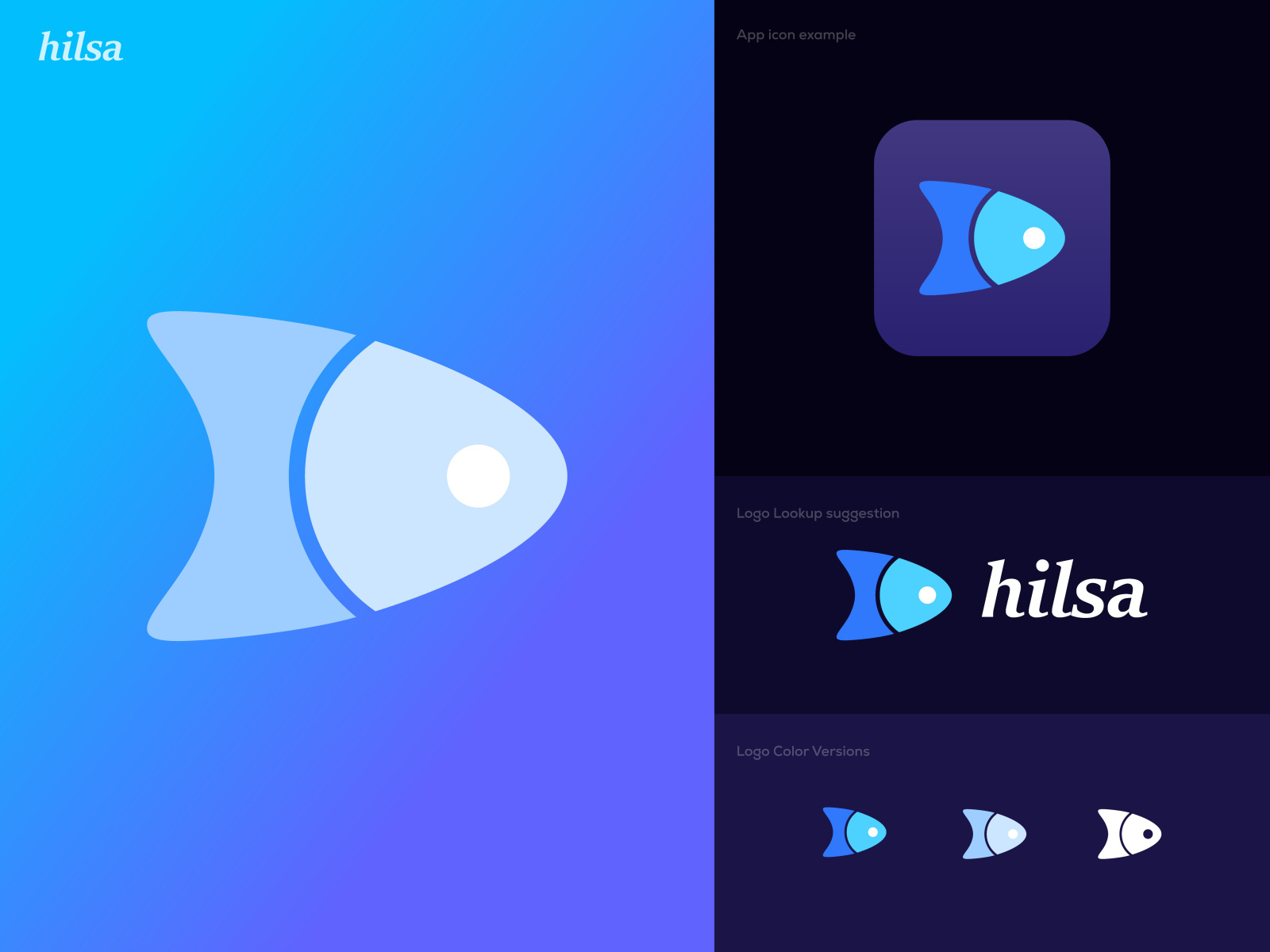 Hilsa Fish Logo Concept by GreatVect - Logo Designer on Dribbble